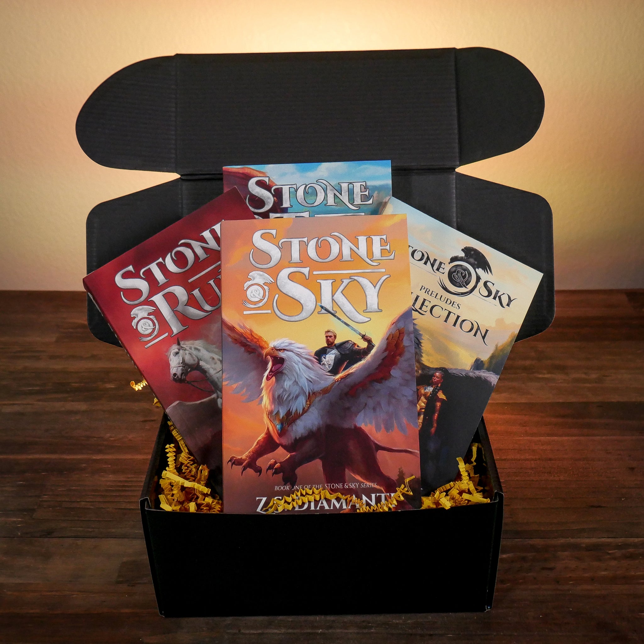 SIGNED - Stone & Sky Complete Series Bundle – Z.S. Diamanti